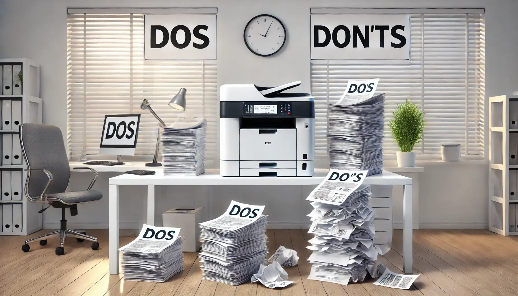 Printing DOs and DON’Ts